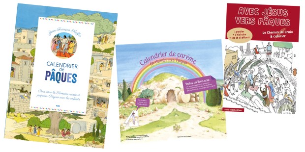 Les calendriers de Pâques pour les enfants