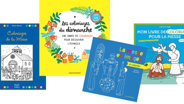 Quel cahier de coloriages choisir pour la messe