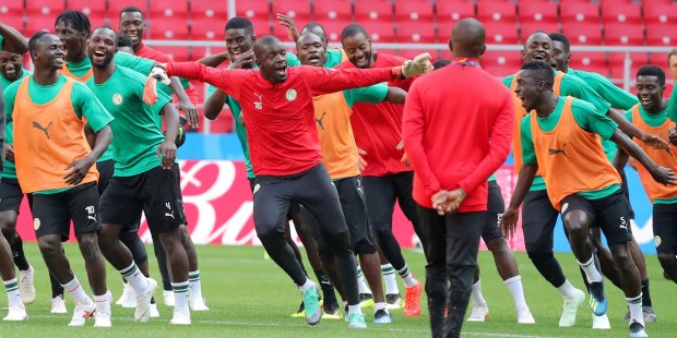 Mondial : l’échauffement enthousiasmant de la sélection sénégalaise