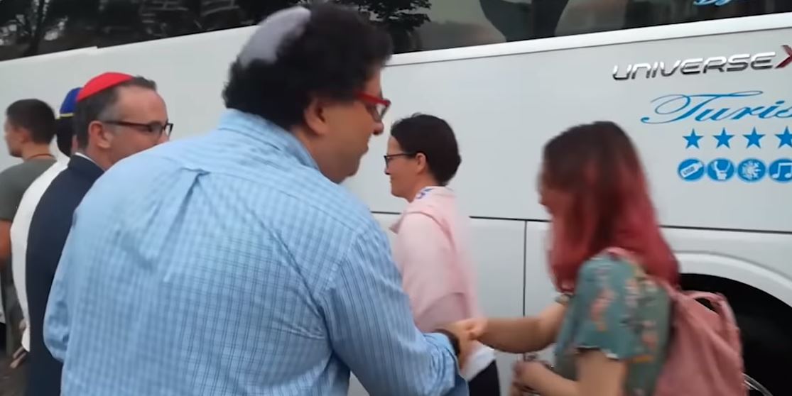 JMJ de Panama : des pèlerins accueillis dans une synagogue