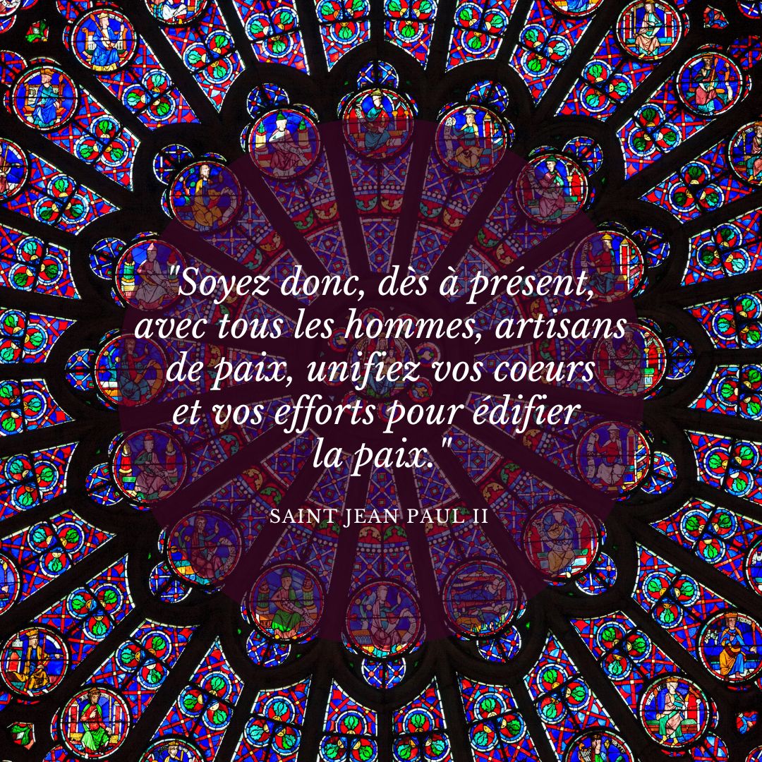 Douze pensées des grands saints sur la paix Douze pensées des grands saints sur la paix