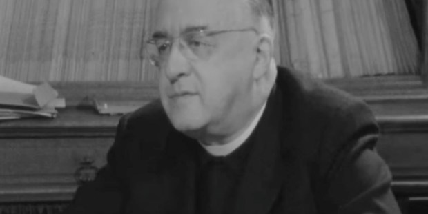 La seule vidéo connue du père Lemaître, celui qui a théorisé le “Big Bang”