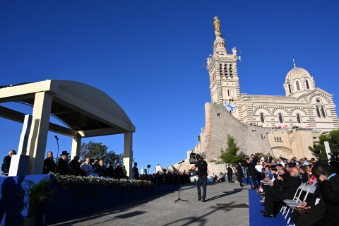 [EN IMAGES] La visite historique du pape François à Marseille