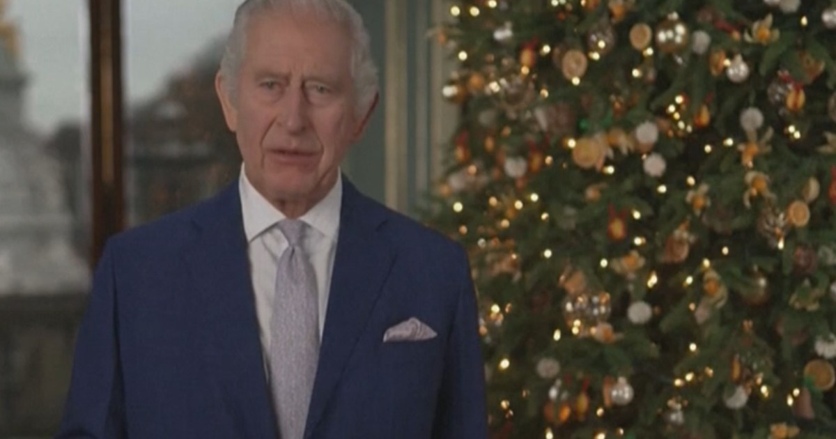 "Imiter Jésus", le souhait du roi d'Angleterre pour Noël