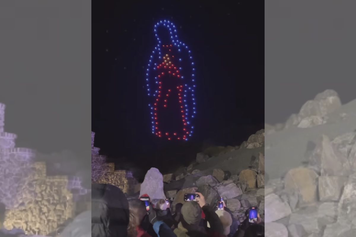 Des drones pour Notre-Dame de Guadalupe