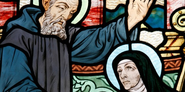 Saint Benoît a vu l'âme de sa sœur monter au Ciel