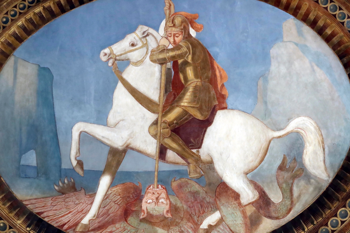 Saint Georges a-t-il vraiment vu et combattu un dragon