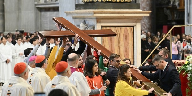 La Croix des JMJ en chemin vers la Corée du Sud