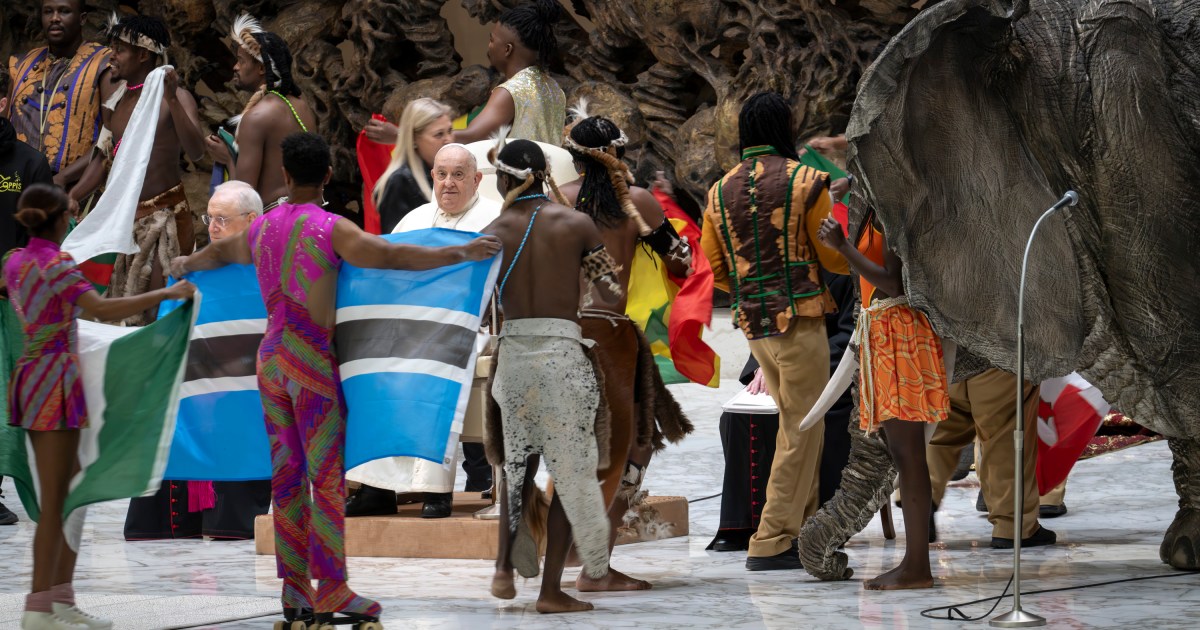 Des éléphants au Vatican