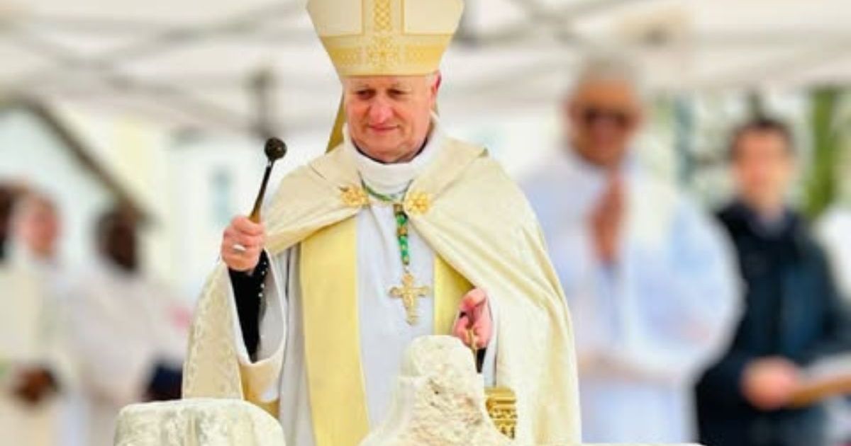 La première pierre d’une église posée à Chelles