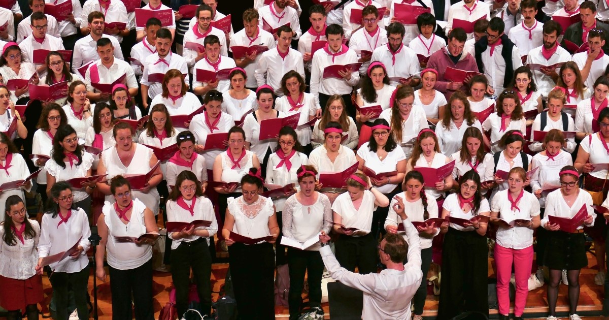 Ecclesia Cantic, 1.300 jeunes, un seul chœur pour chanter Dieu