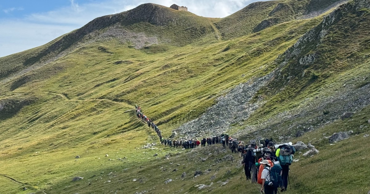 Jubilé : des centaines de jeunes Français en chemin vers Rome
