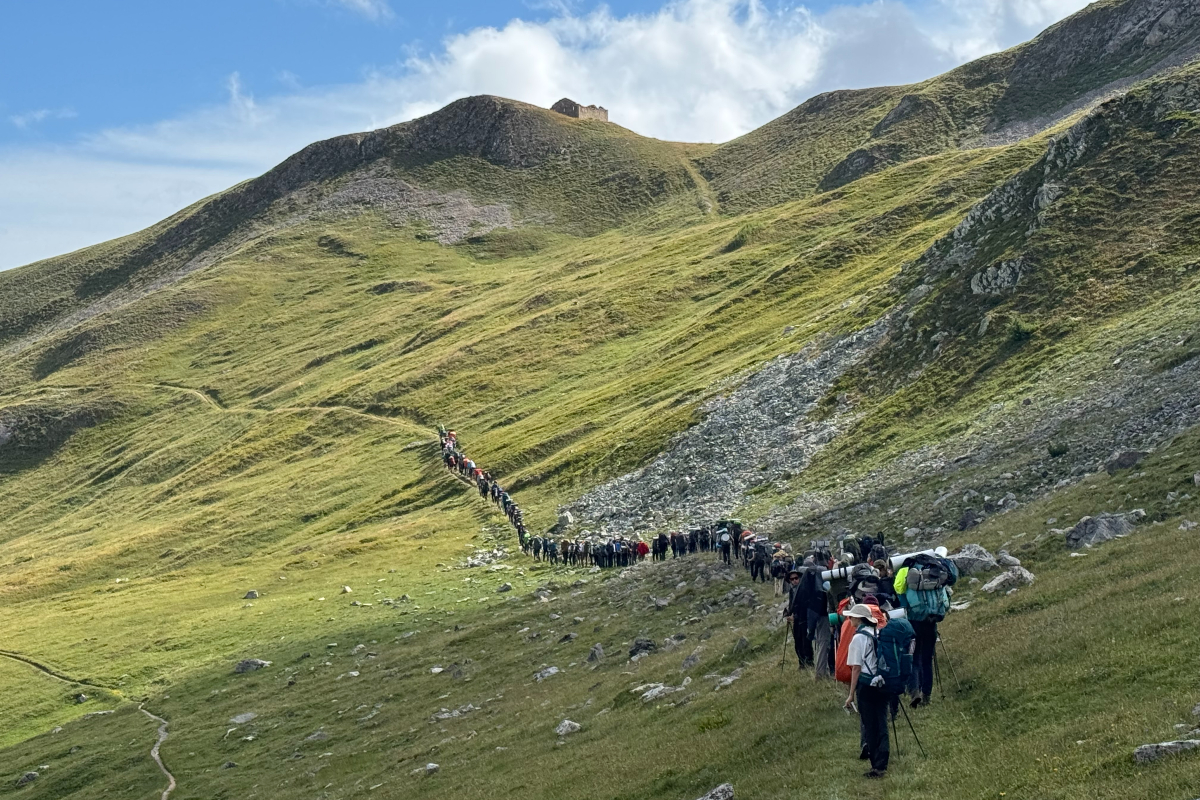 Jubilé : des centaines de jeunes Français en chemin vers Rome